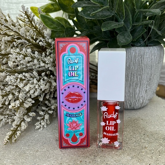 RUDE | Makeup | Rude Lip Oil Chillaxin Cherry | Poshmark